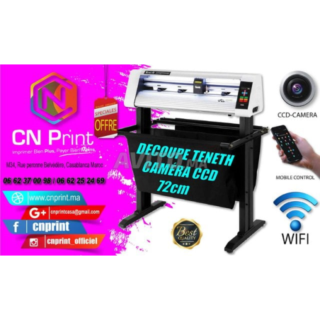 Machines de Découpe Teneth Camera CCD 72CM